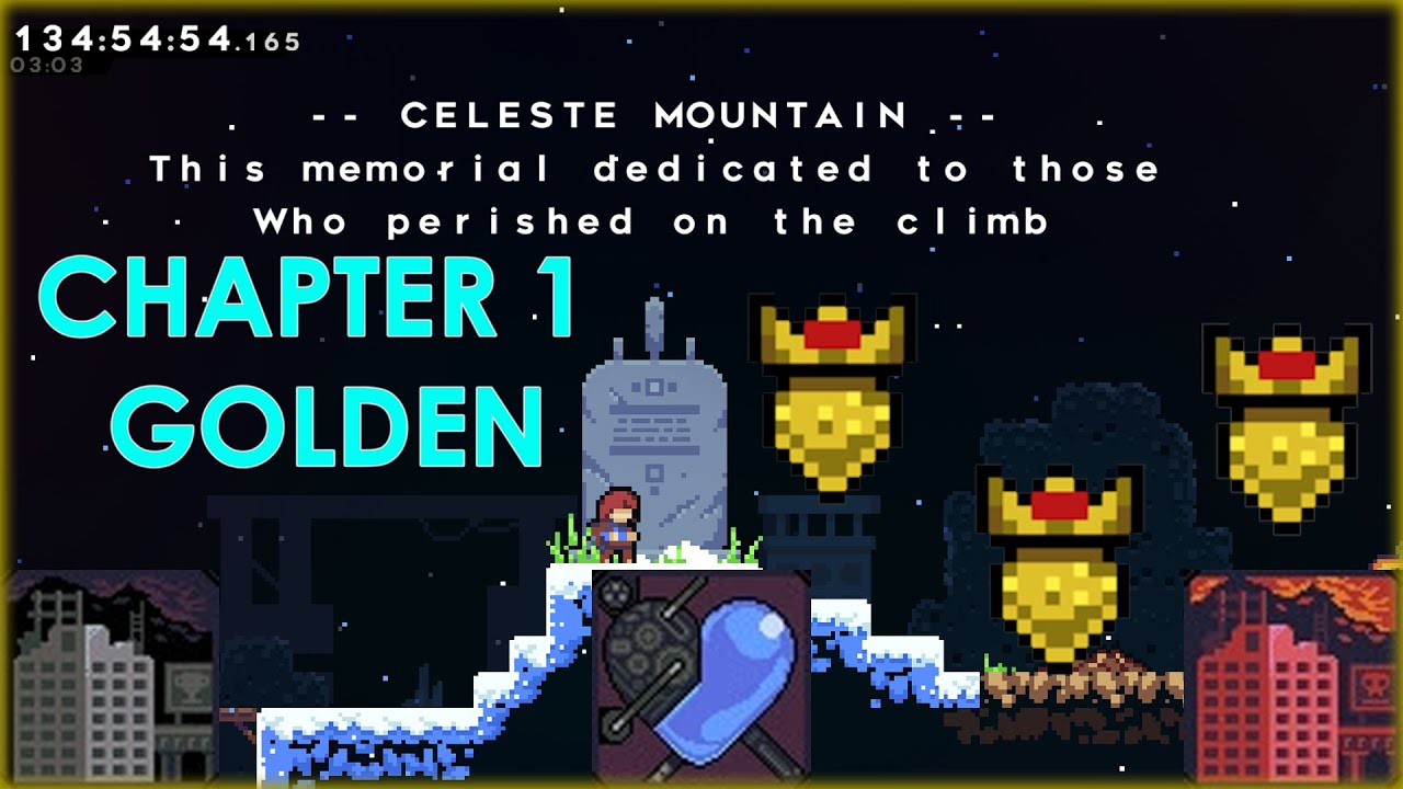 Celeste Chapter 1 Complete- 1A, 1B, 1C Golden + Winged Golden & Double ...
