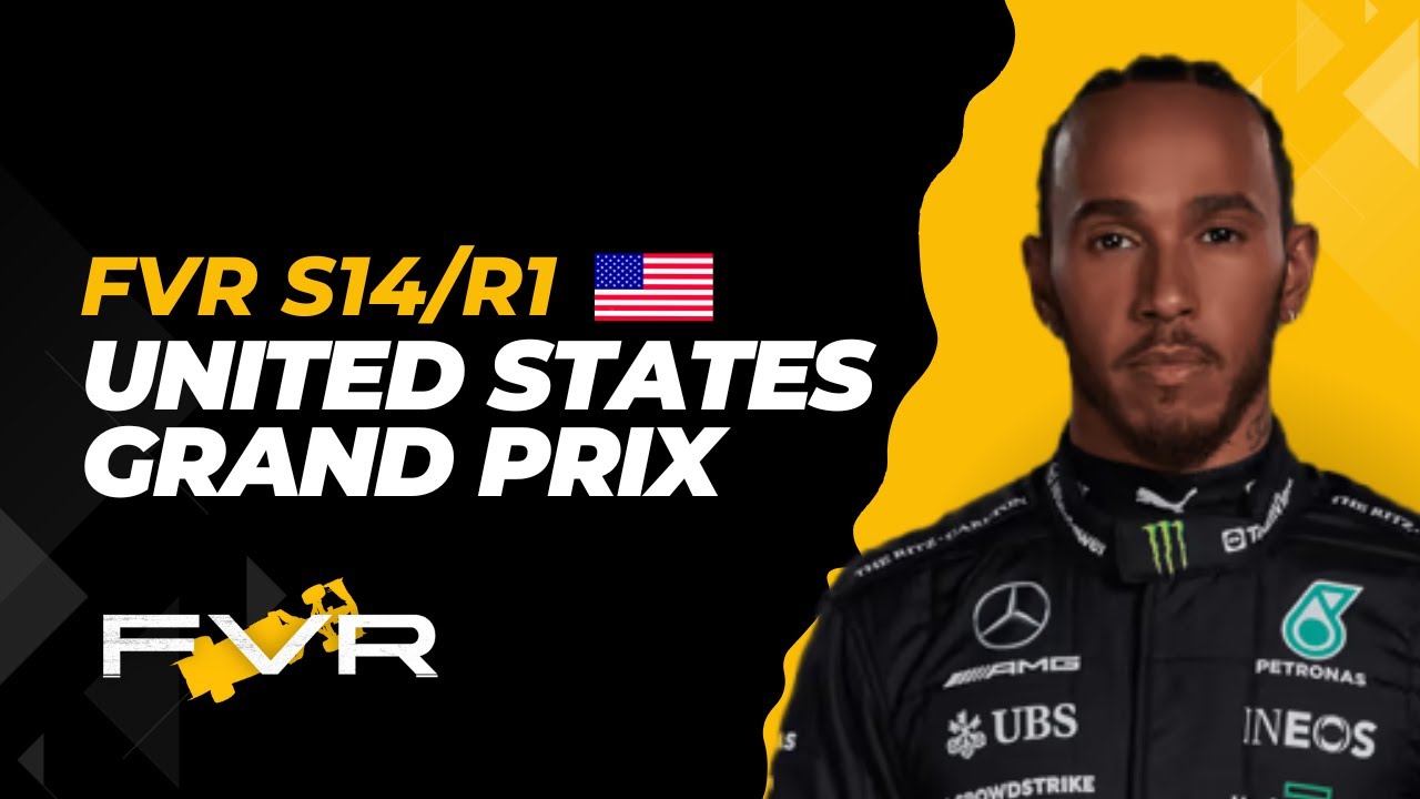 FVR | F1 24 | Season 14 - Round 1 | United States - YouTube