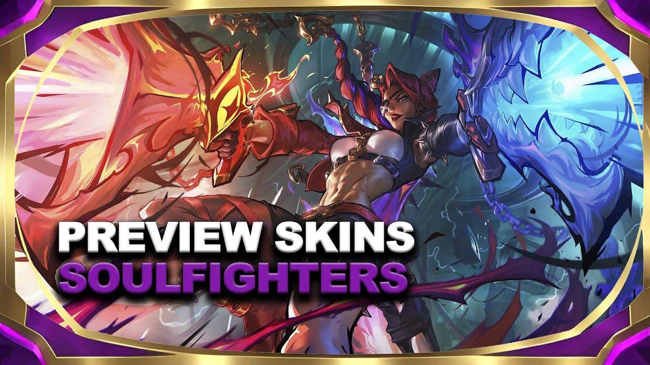 Preview de las skins de Soul Fighters - YouTube