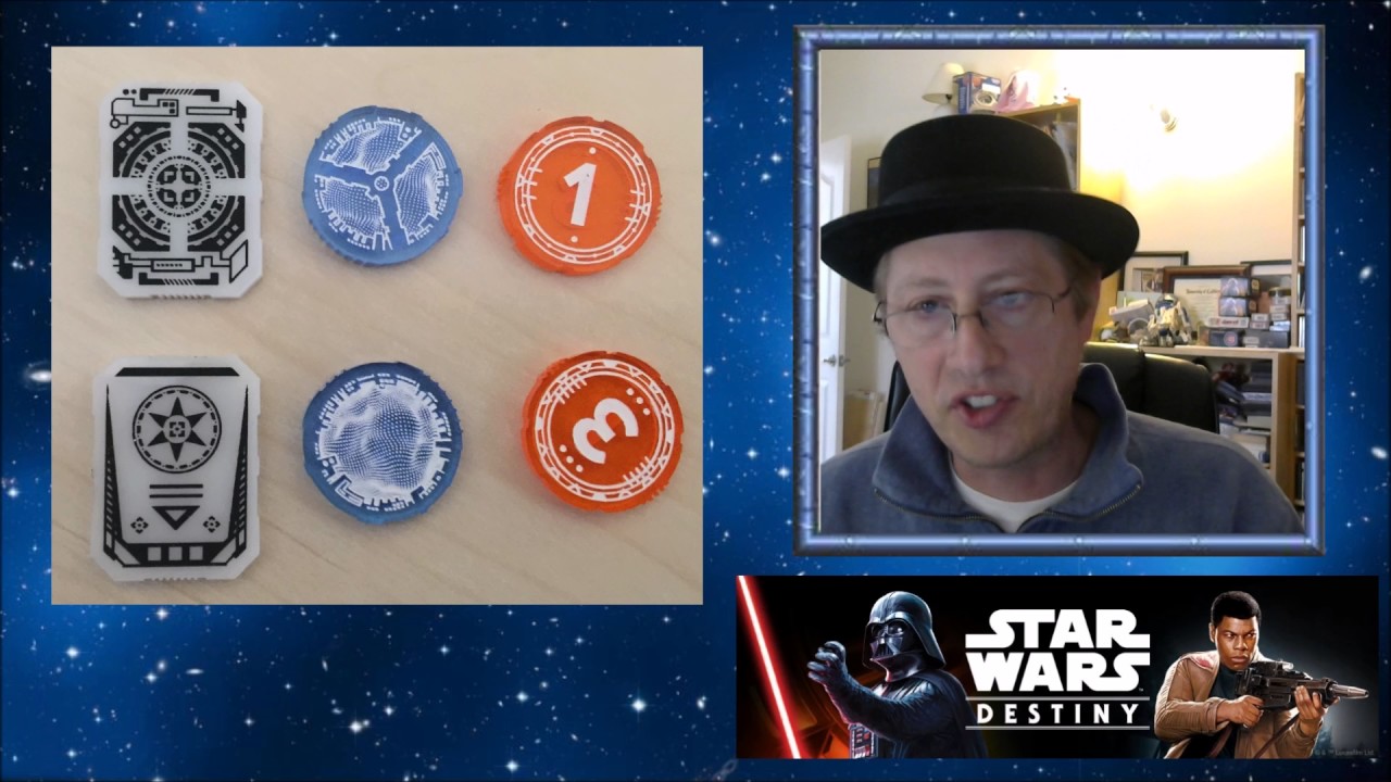 Star Wars Destiny - Review - Team Covenant Saga Tokens - YouTube