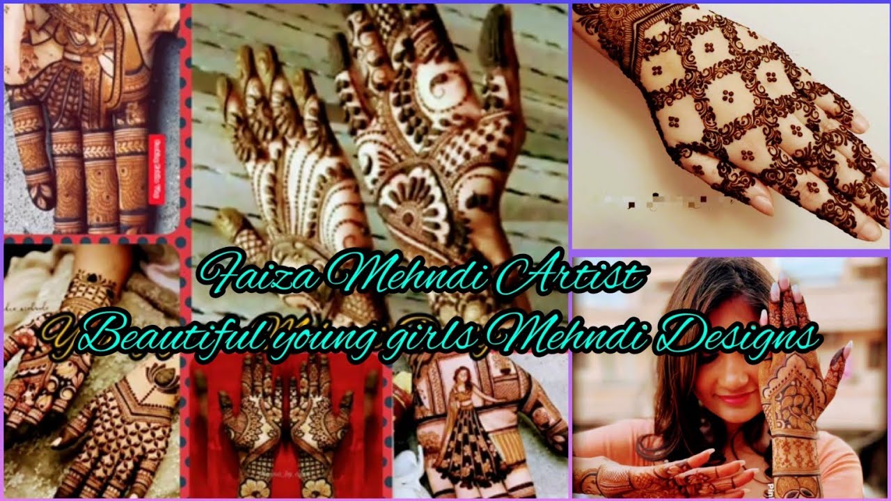 young girls Mehndi Designs #cute Mehndi Designs #short #newmehndidesign ...