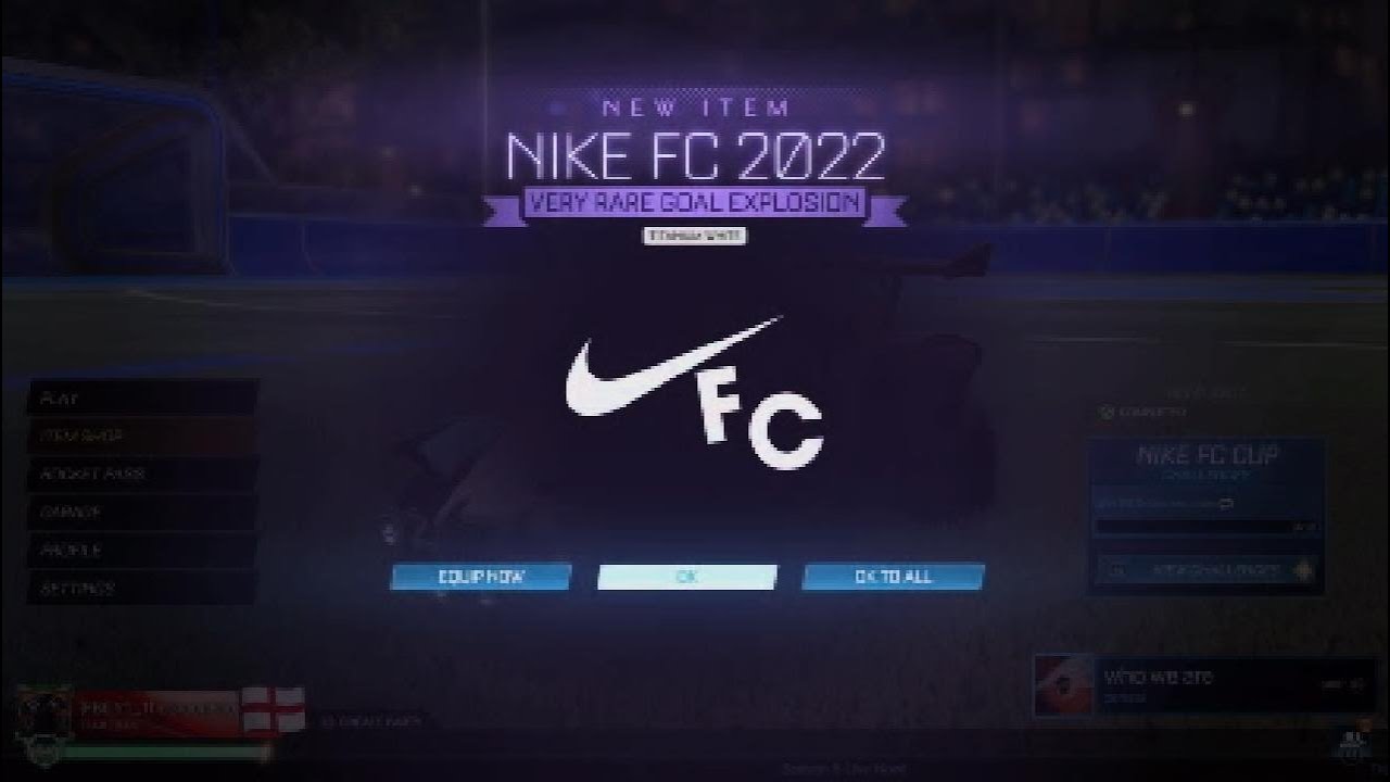 *NEW* Nike FC Swoosh Goal Explosion Showcase - YouTube