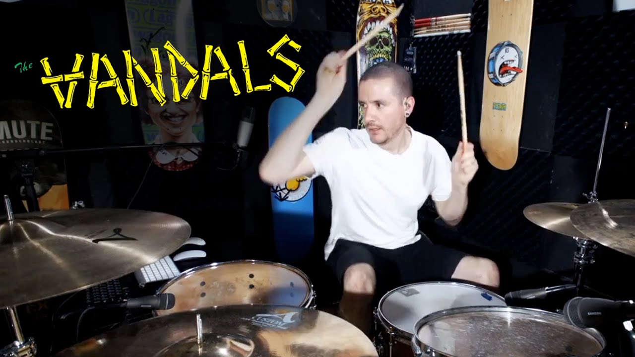The Vandals - Don't Stop Me Now (Live Stream Drum Cover) - Kye Smith ...