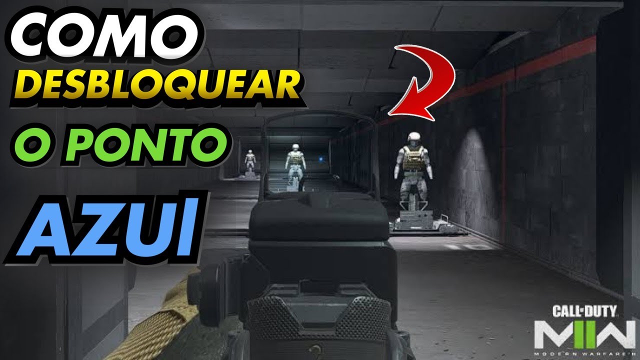 COMO DESBLOQUEAR A MIRA DE PONTO AZUL NO COD MW2 FÁCIL - YouTube