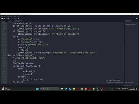 Correction Bac info sujet bac 2012 pascal to python & qt - YouTube