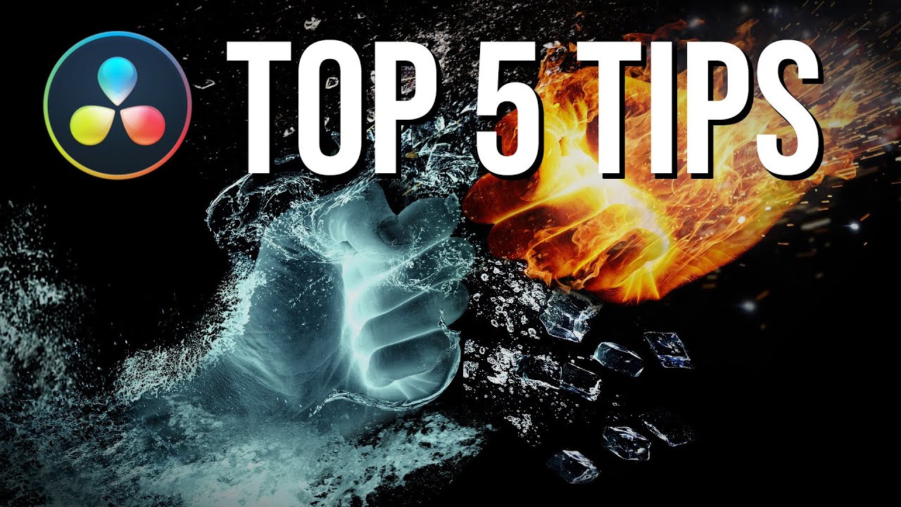Top 5 Editing Tips and Tricks for Beginners - DaVinci Resolve 16 ...