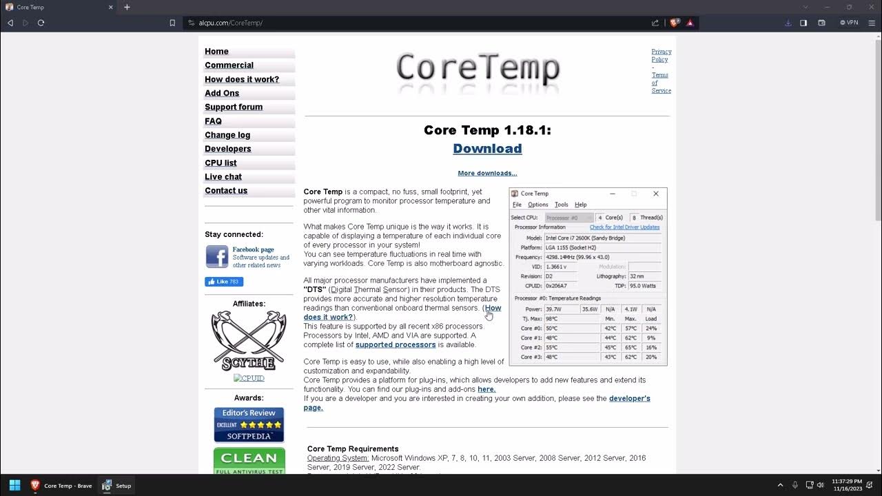 How to Show CPU Temperature in Taskbar on Windows 11 - YouTube