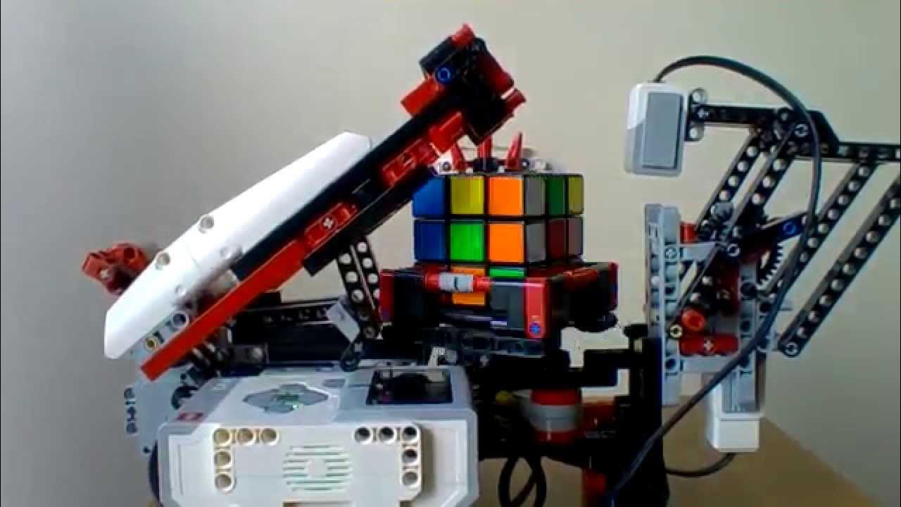 Lego mindstorms EV3 Rubiks cube solver - YouTube
