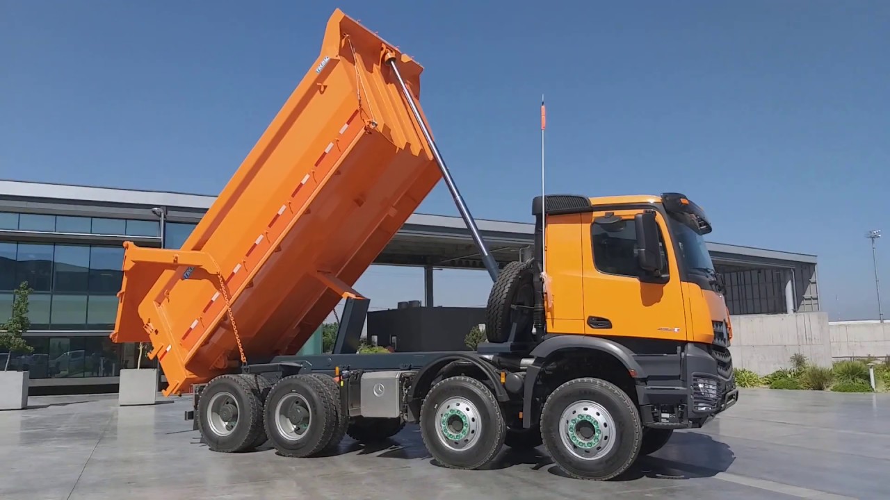 AROCS 4848 8X4 - MERCEDES BENZ - YouTube