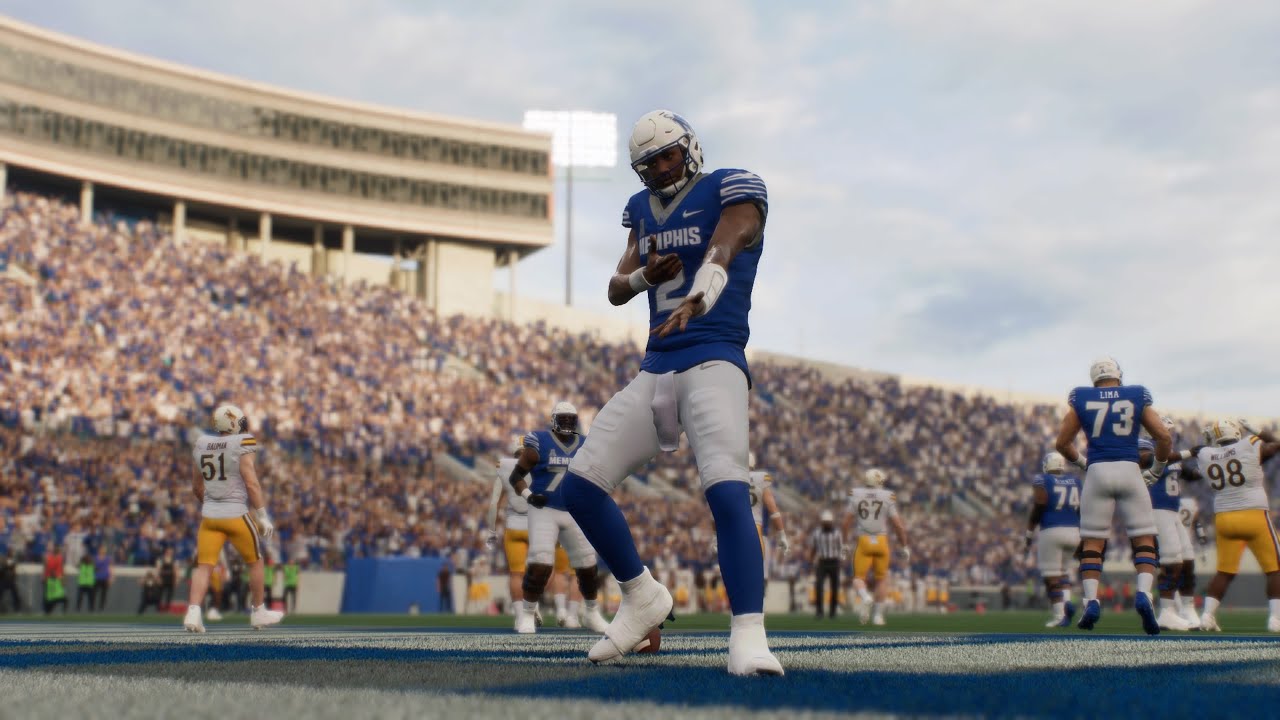 #17 Memphis Tigers Lead Wyoming 20-14 At Halftime. (Dynasty Year 2 ...