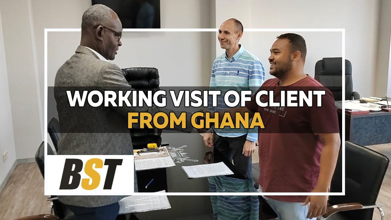 Working visit of client from Ghana - YouTube