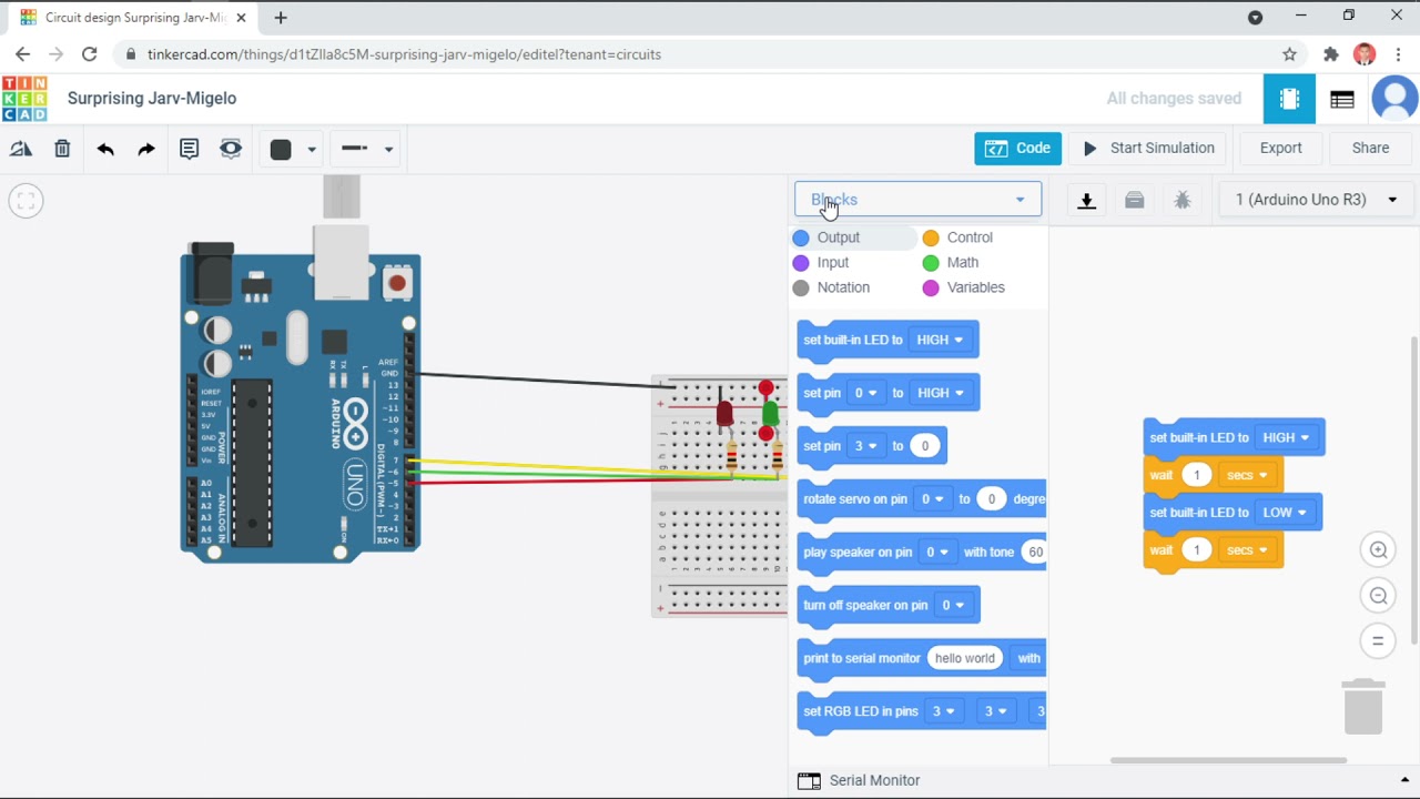 Tugas Flip Flop Arduino - YouTube