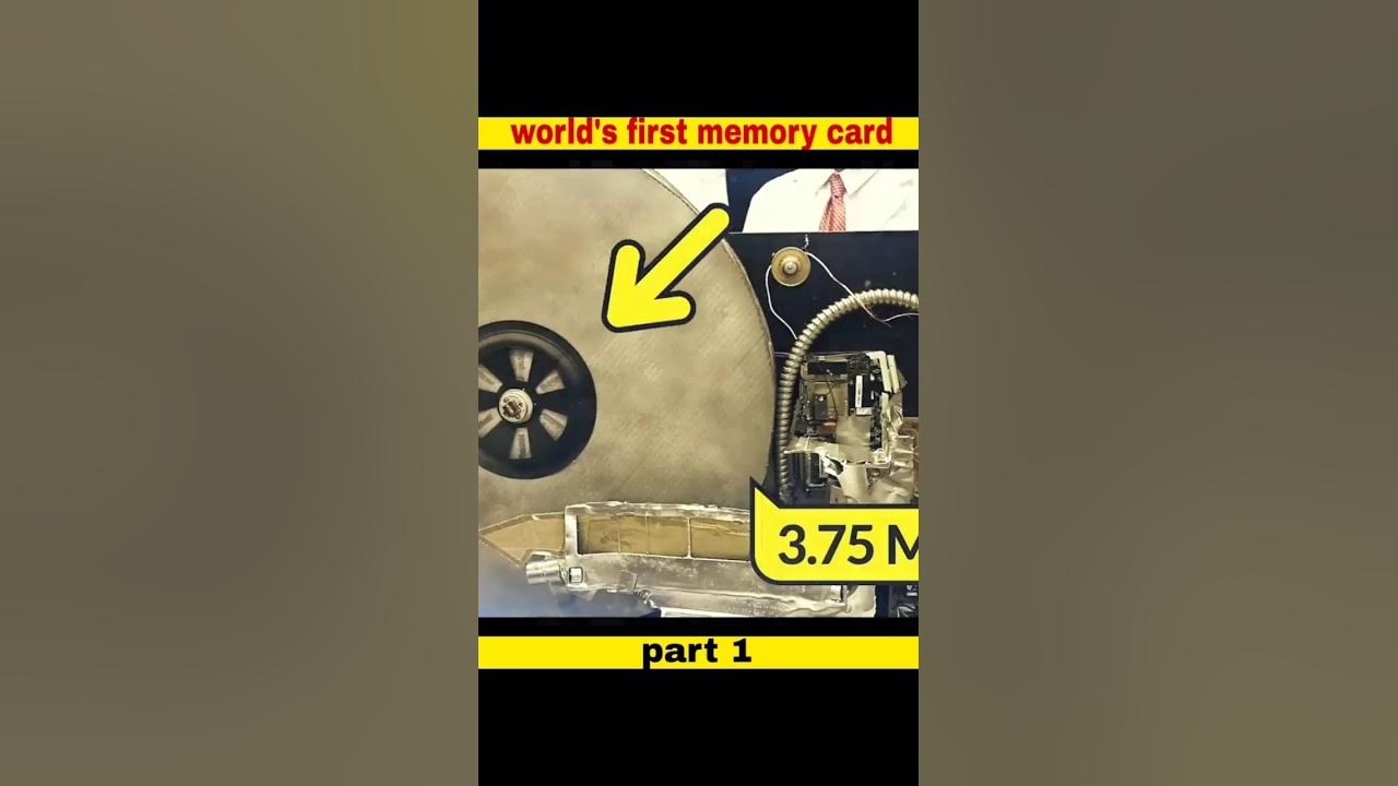The Revolutionary Invention: Unveiling the World's First Memory Card" #shorts - YouTube