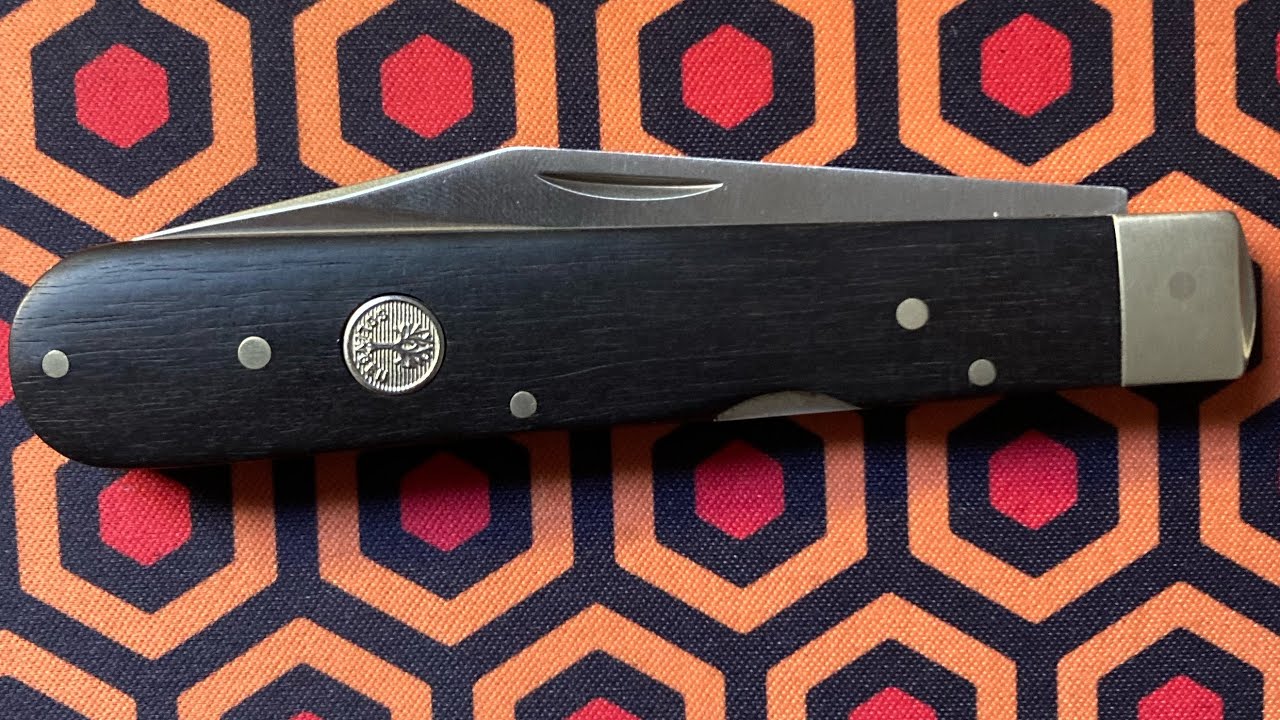 BOKER MODEL 113024 CLASSIC EBONY 1906 LOCKBACK POCKET KNIFE 440C ...