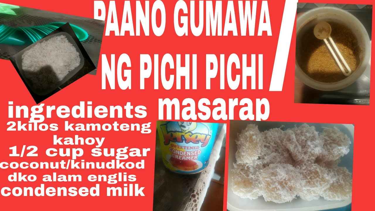 HOW to make a delicious pichi - pichi - YouTube