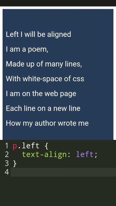 CSS text alignment: right, center, left #html #webdesign - YouTube