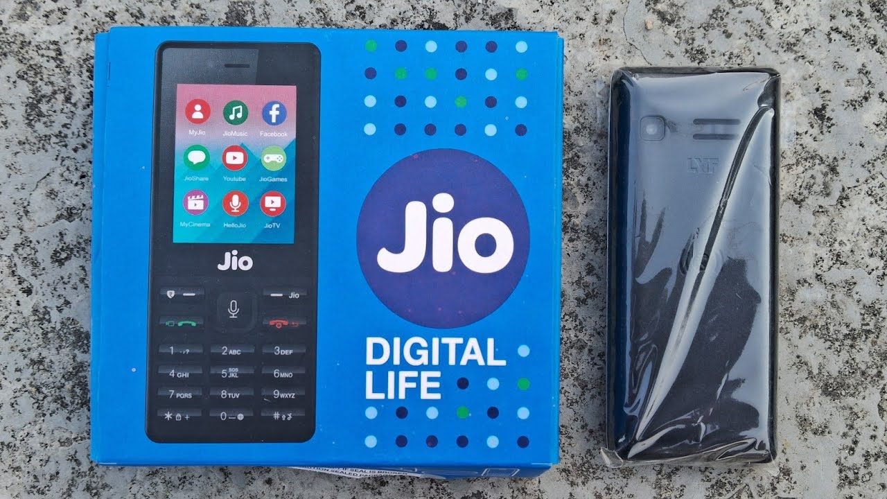 JIo phone old model unboxing video - YouTube
