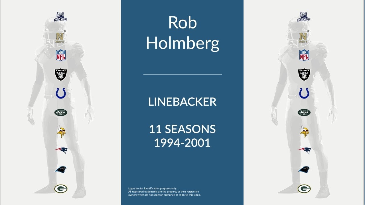 Rob Holmberg: Football Linebacker - YouTube