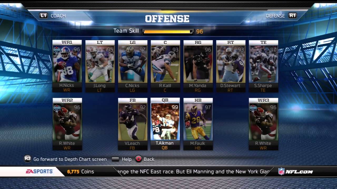 Madden Ultimate Team 13 | Lineup | Card Giveaway - YouTube