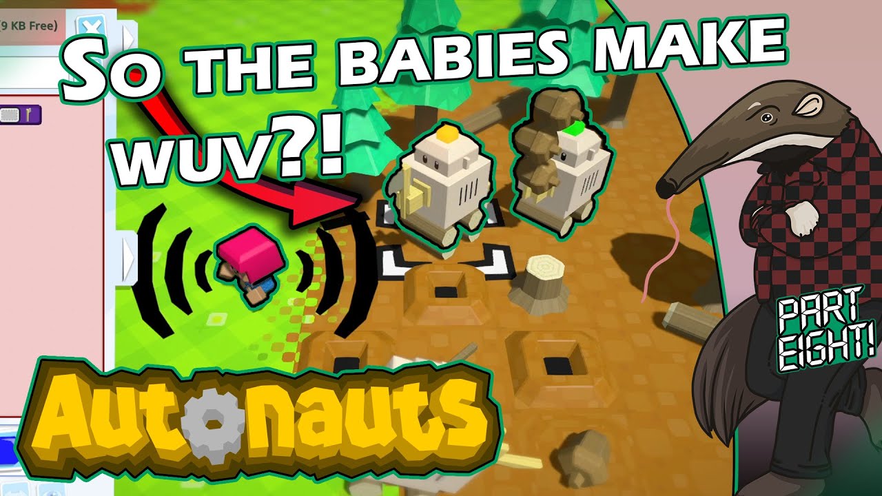 The babies have houses now in... Autonauts - Part 8 - YouTube