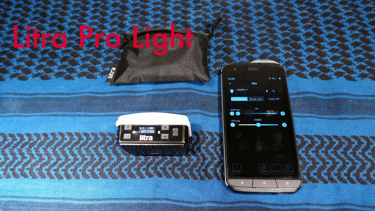 Litra pro light and app - YouTube