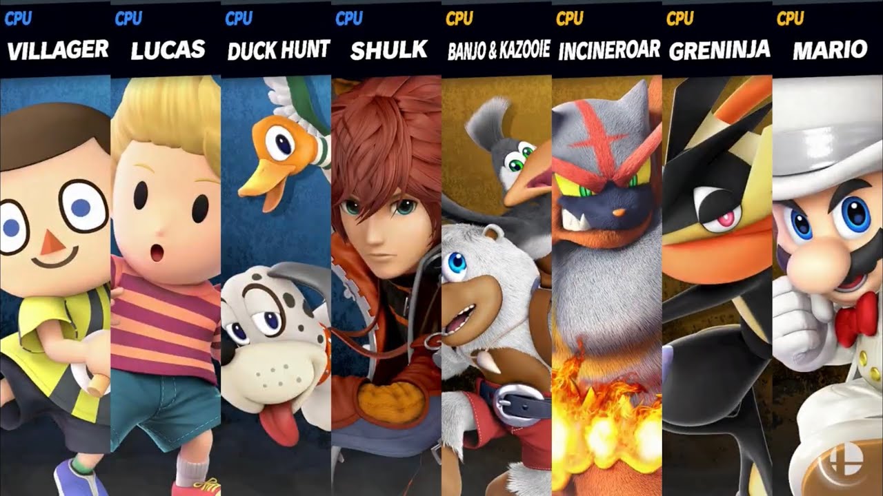 Super Smash Bros. Ultimate - Nickelodeon vs. Mascots Advertising - YouTube
