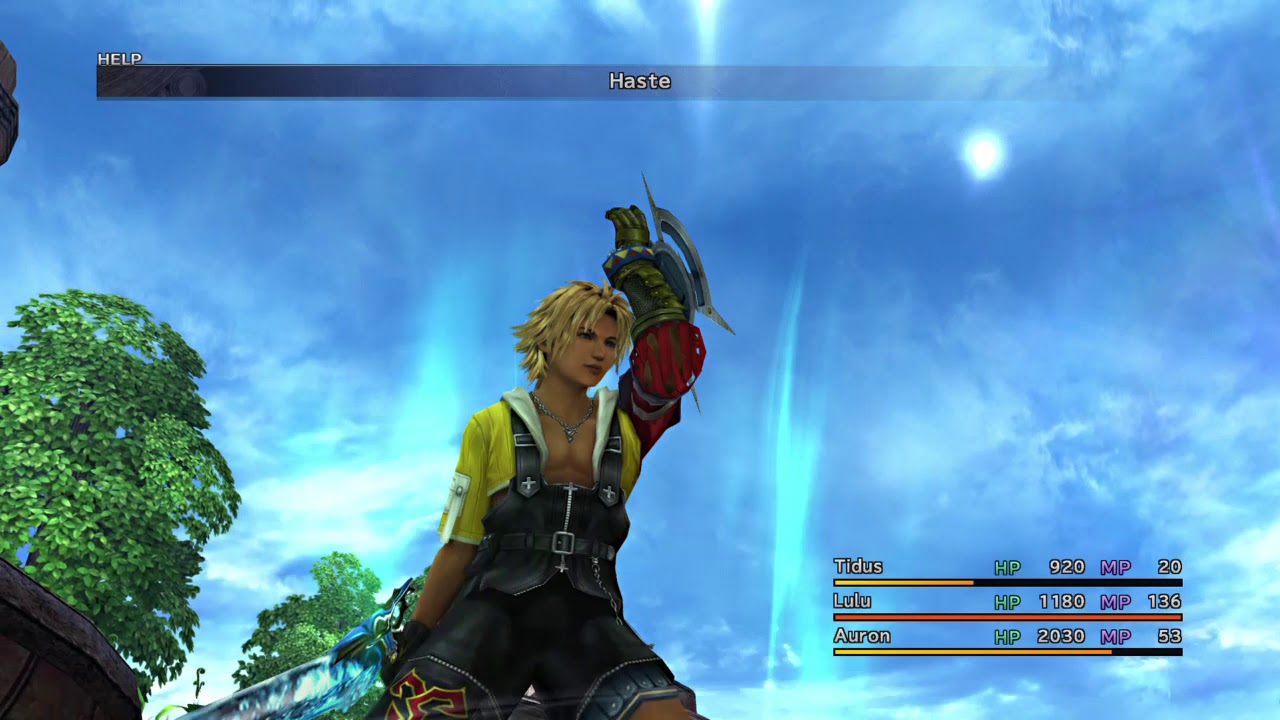 FINAL FANTASY X Tidus's Haste - YouTube