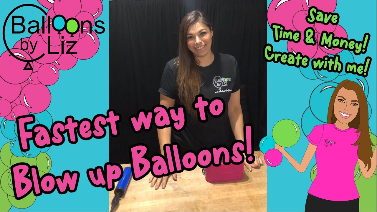 The Quickest Way to Inflate Balloons - YouTube