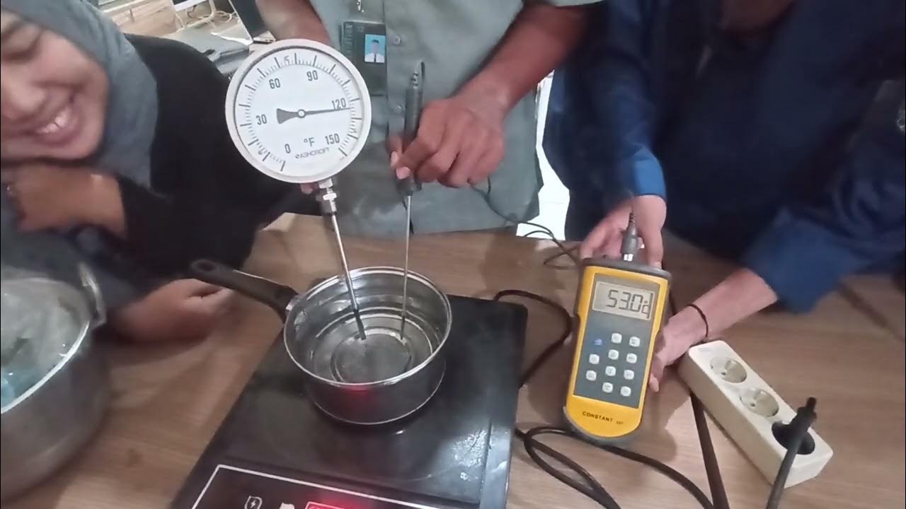 Perbandingan Hasil Pengukuran Temperatur Air Panas Menggunakan Alat ...