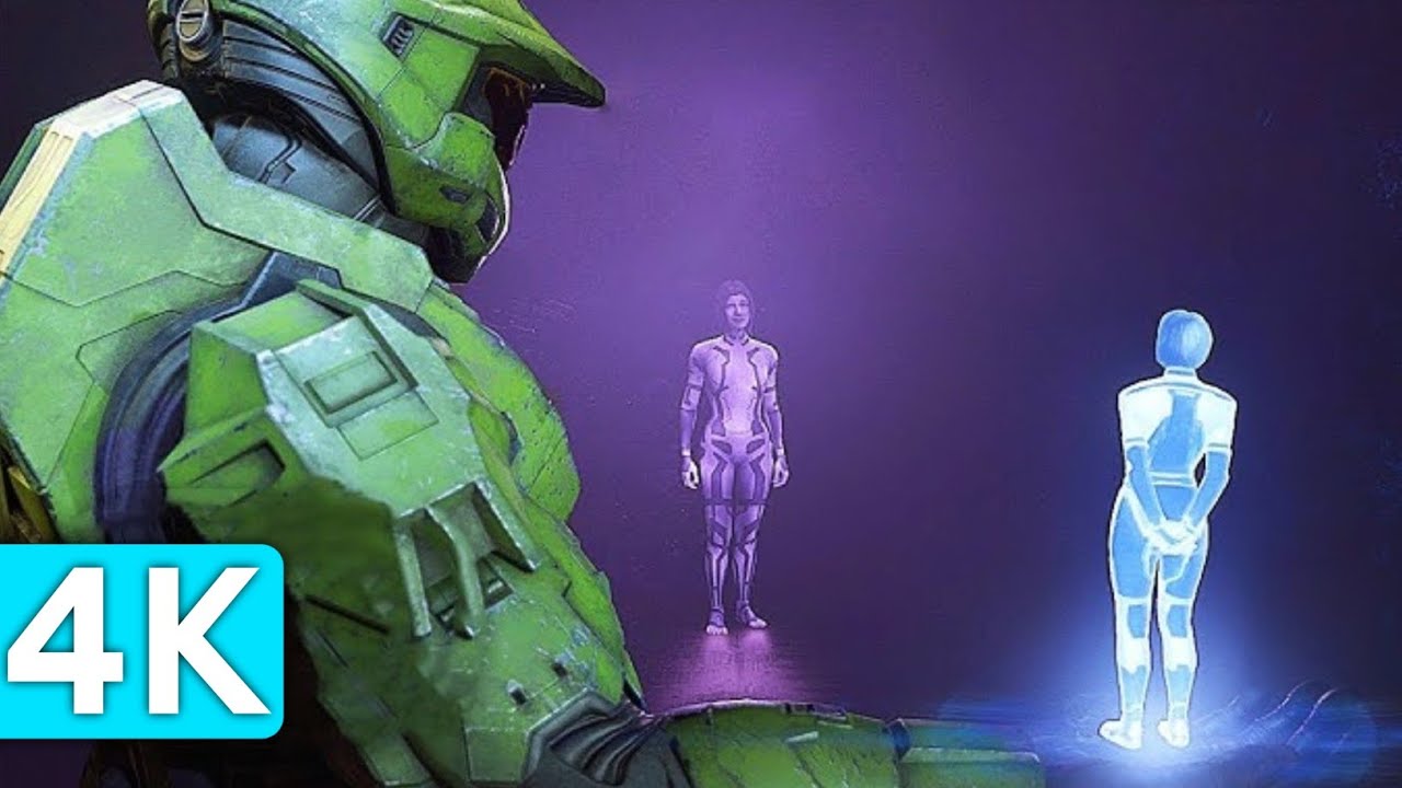 Halo MasterChief Meets Old Cortana for Last Time - HALO Infinite All ...