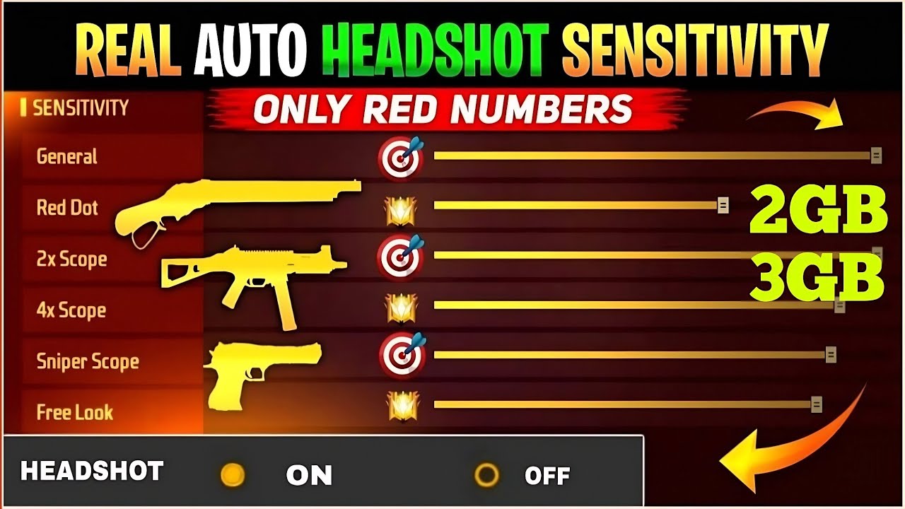 Parfect Headshot Setting 2023 🎯🔥 | Best Sensitivity Settings 💥| One Tap ...