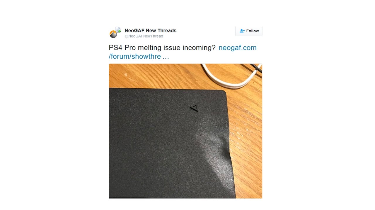 Another PS4 Pro Overheating FAIL! - YouTube