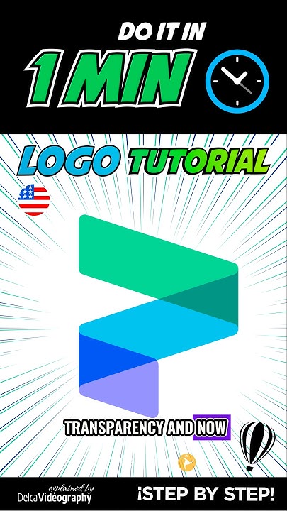 ⚡ P LOGO - CREATE LOGOS in 1 MINUTE in CorelDRAW @DelcaX #corel #logo #coreldraw - YouTube