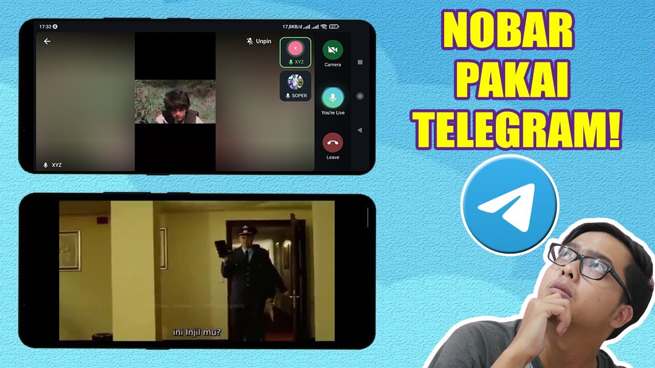 Cara NOBAR Di Telegram Android Bersama Banyak Teman! - YouTube