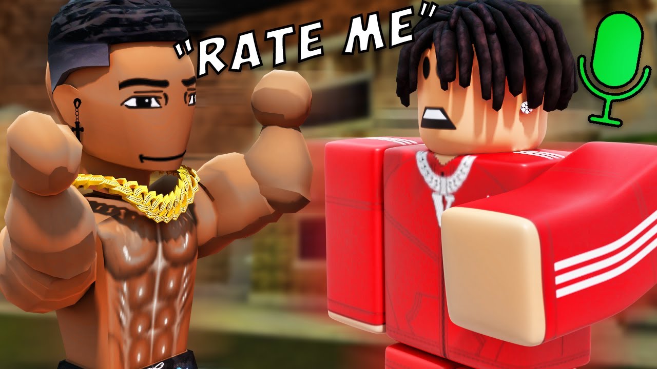ROBLOX VOICE CHAT STRANGERS RATE MY OUTFIT IN DA HOOD! - YouTube