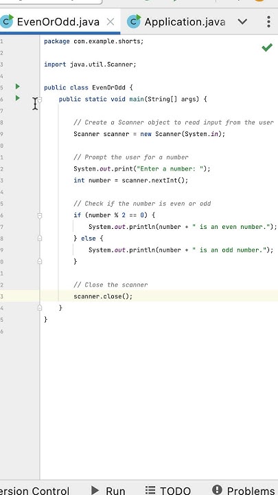 Java Program to Check Whether a Number is Even or Odd #java #interview # ...