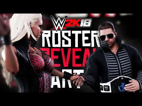WWE 2K18 Roster Reveal - 37 New Superstars & NEW Screenshots! - YouTube