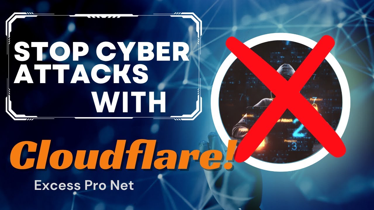 How to protect your website from a cyber attack using Cloudflare - YouTube