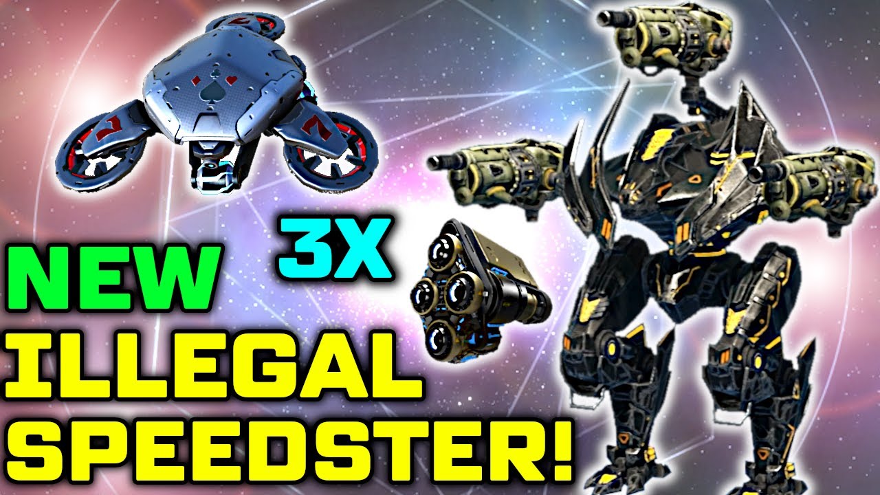 Stealth Bots Comeback! With NEW SPEED Drone Showdown | War Robots LOKI ...