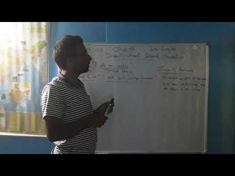 Class 8th English Narration part 1 - YouTube