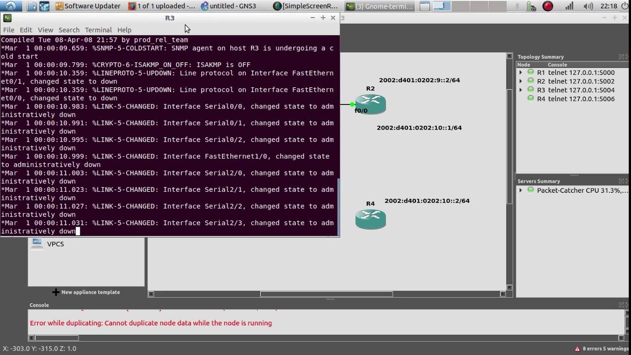 GNS3 Lab: Configuring Enhanced Interior Gateway Routing Protocol (EIGRP ...