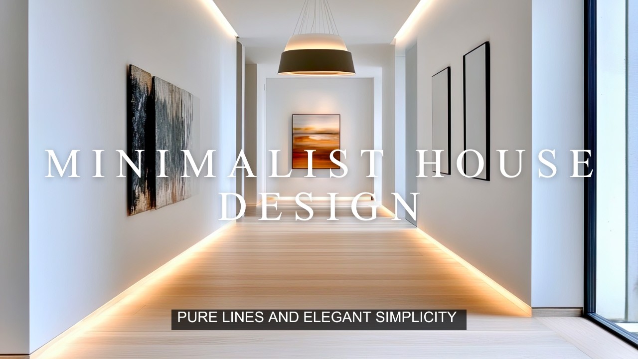 Timeless Minimalism: Elevating Home Design with Pure Lines and Elegant ...