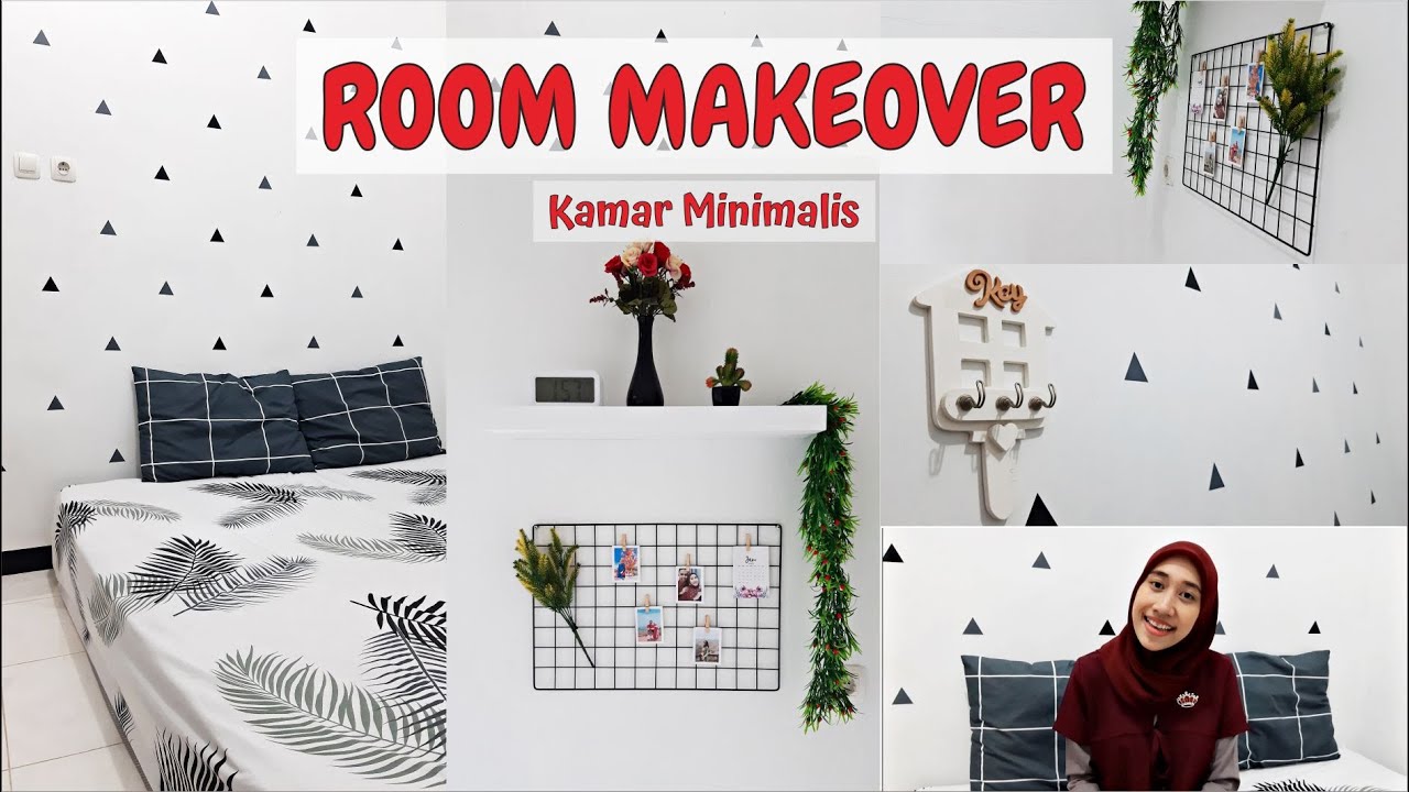 TIPS MAKEOVER KAMAR MINIMALIS | ROOM MAKEOVER | EXTREME ROOM MAKEOVER ...