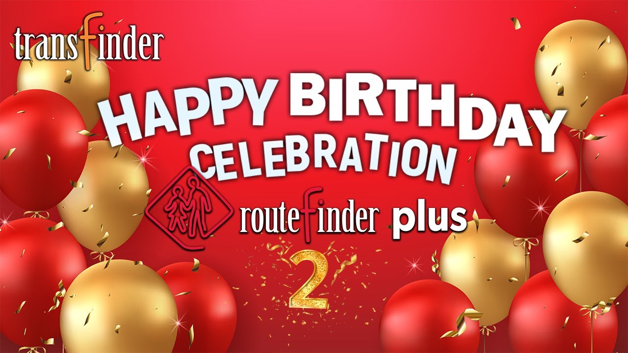 Transfinder’s Routefinder PLUS 2nd Birthday Bash - YouTube