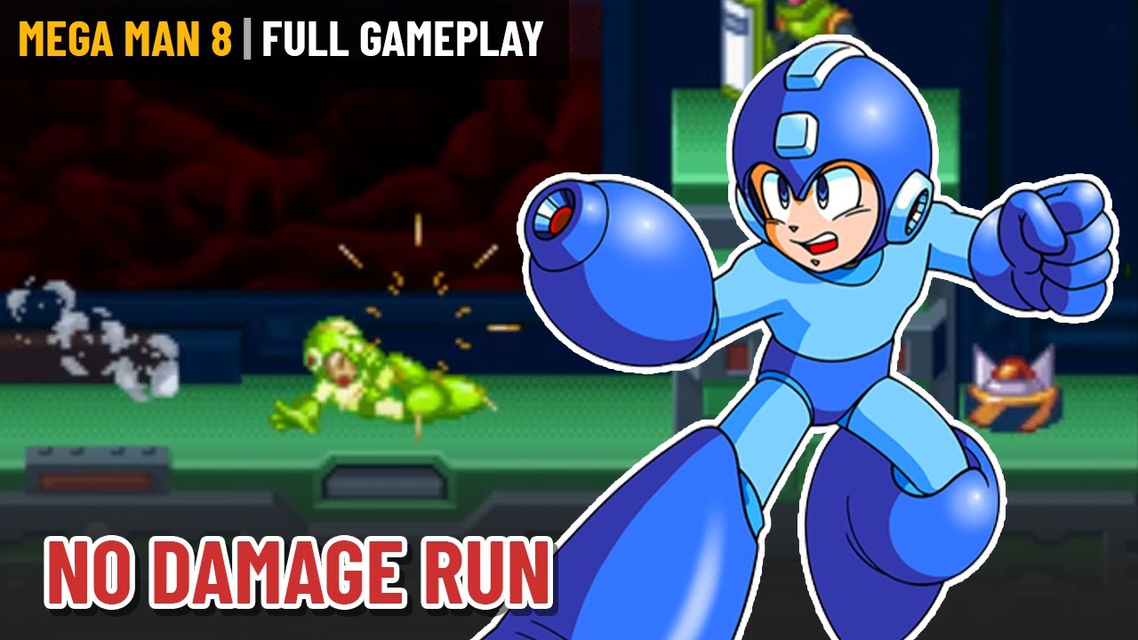 Mega Man 8 (PS1) - Full Gameplay (No Damage) - YouTube