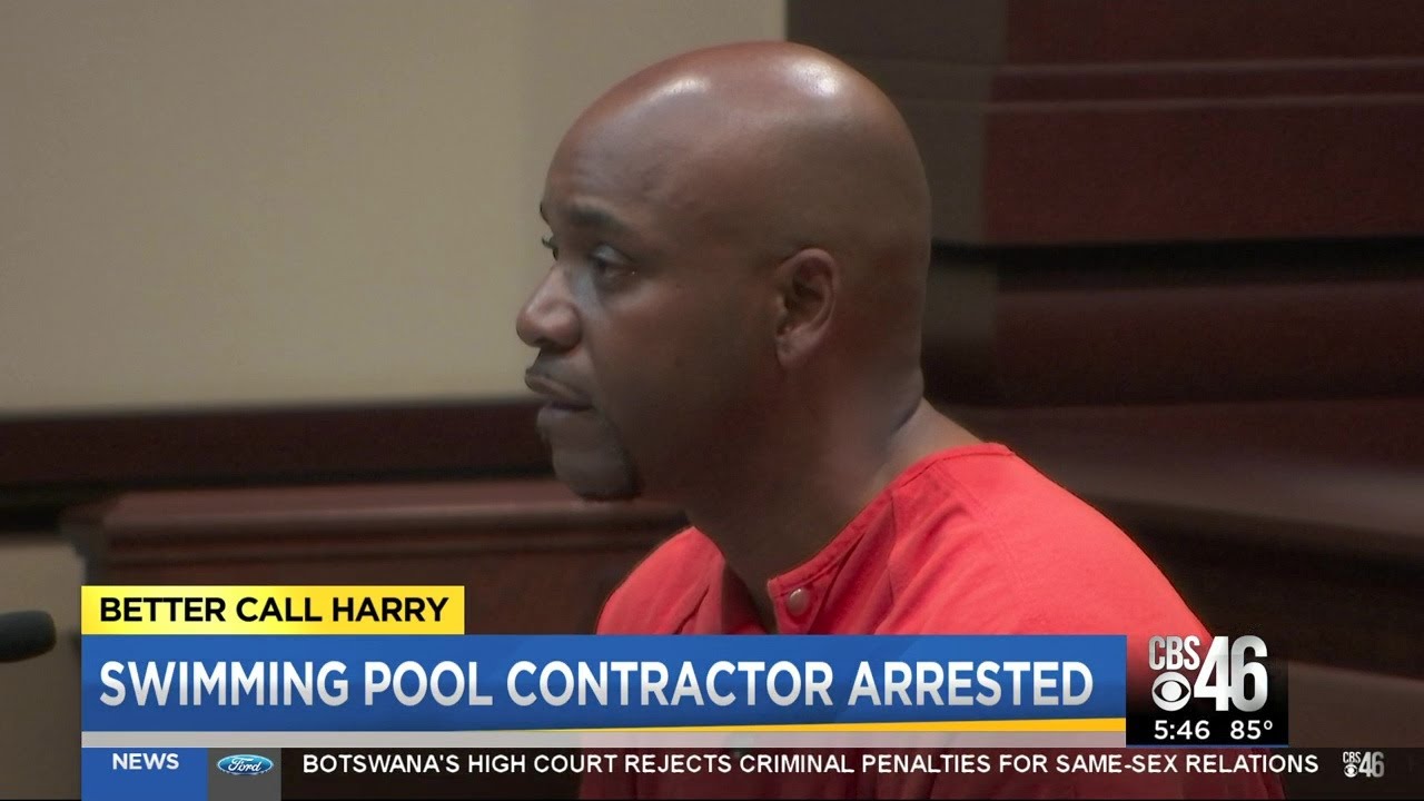Swimming pool contractor arrested; customers go after assets - YouTube