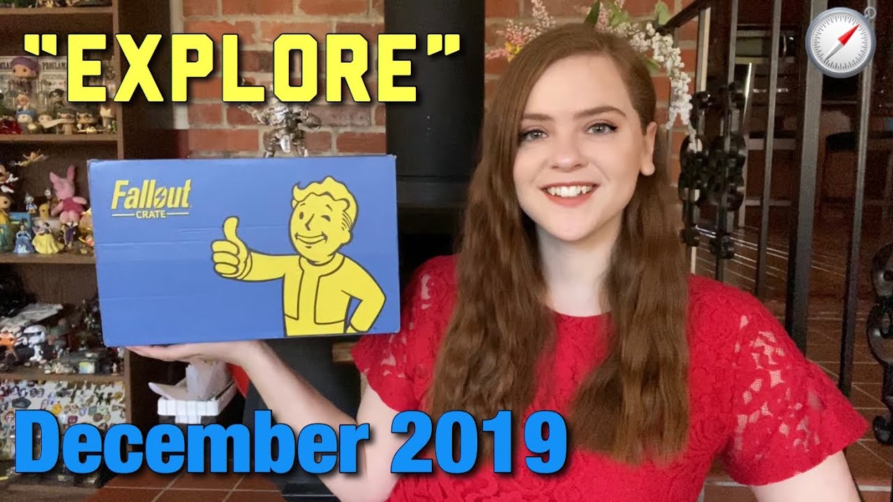 Fallout Loot Crate Unboxing December 2019 – Explore - YouTube