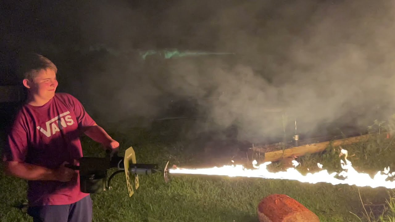 🔵 Civilian Flamethrower! Anyone can own a Pulsefire | Lighting a ...