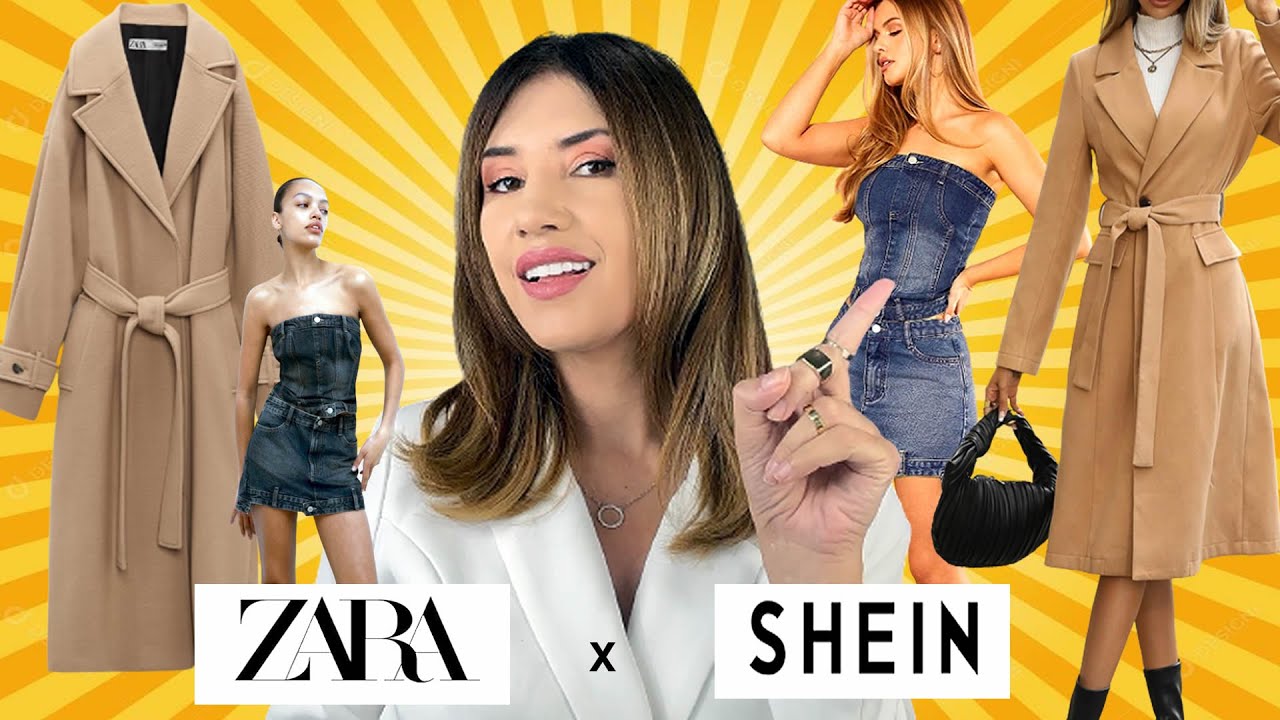 SHEIN x ZARA| Roupas da ZARA na SHEIN pela METADE do PREÇO! EPISÓDIO 52 ...