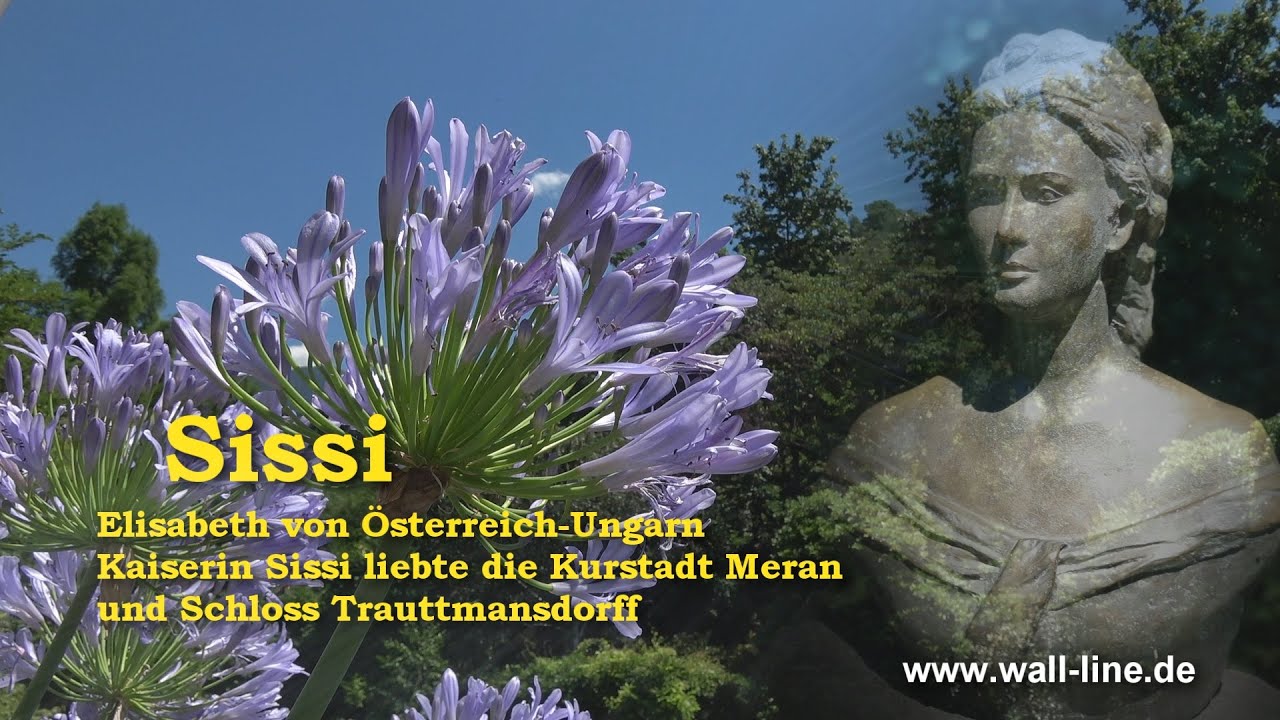 Kaiserin Sissi ( Sisi ) liebte die Kurstadt Meran und Schloss ...